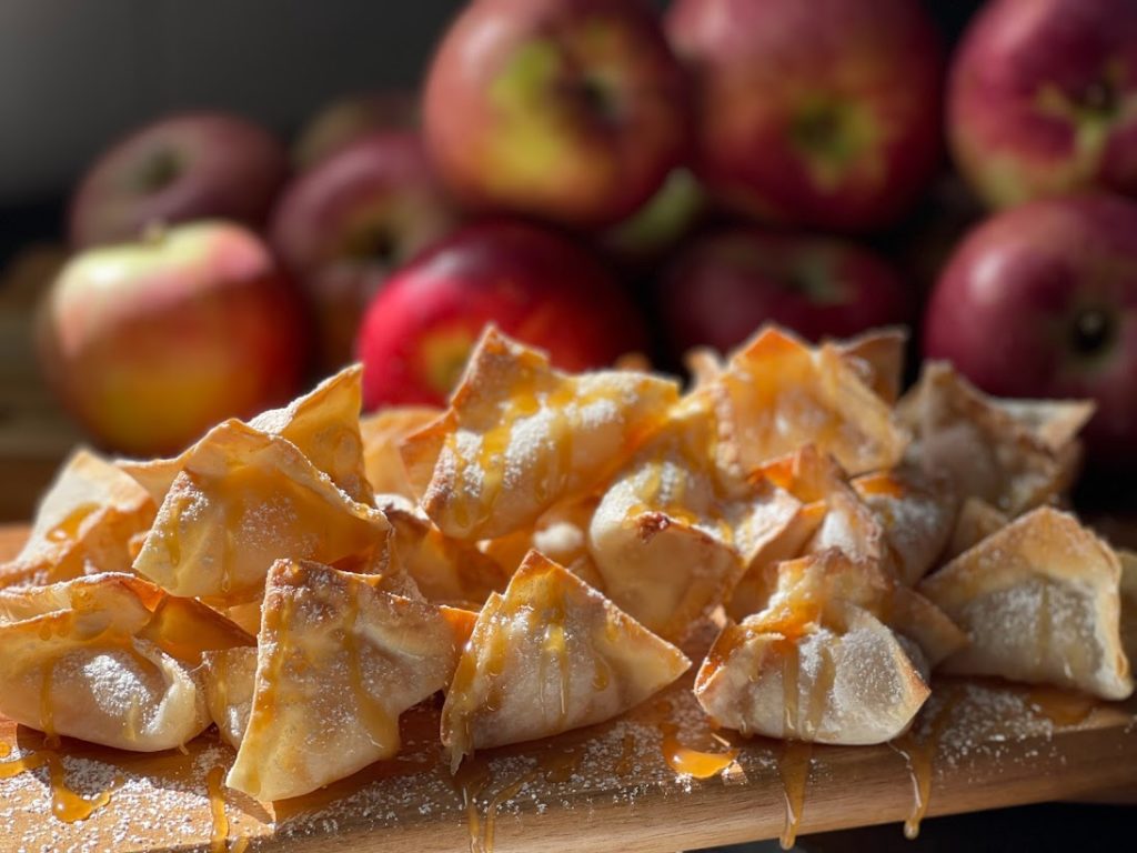 Apple Sauce Wantons - At Home With Jenn Adams