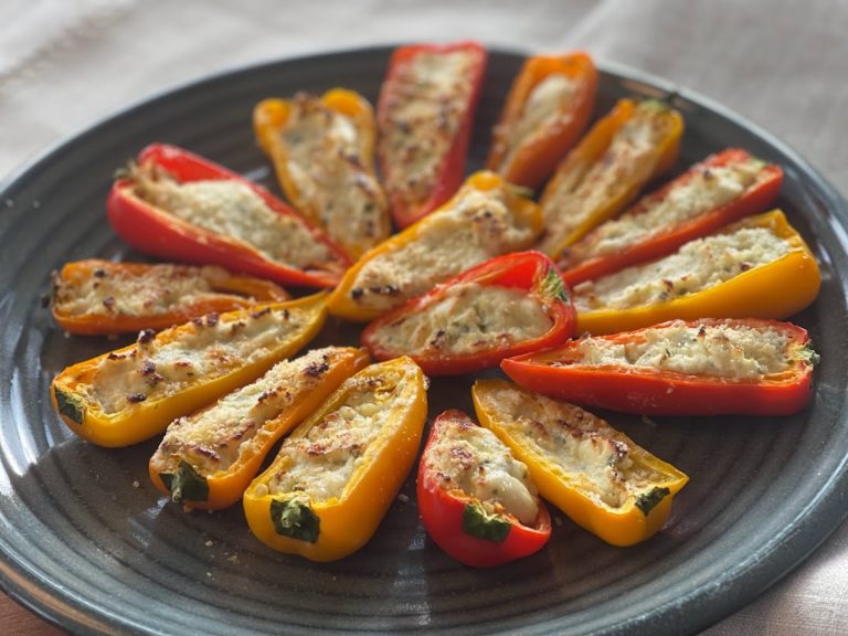 Stuffed Sweet Baby Peppers - At Home With Jenn Adams